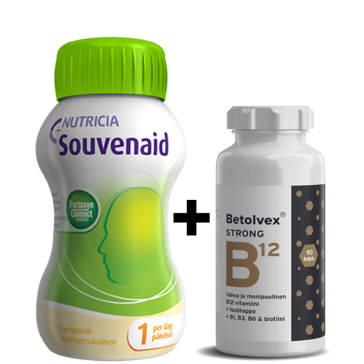 SOUVENAID VANILJA + BETOLVEX STRONG B12 – Karhu Apteekki