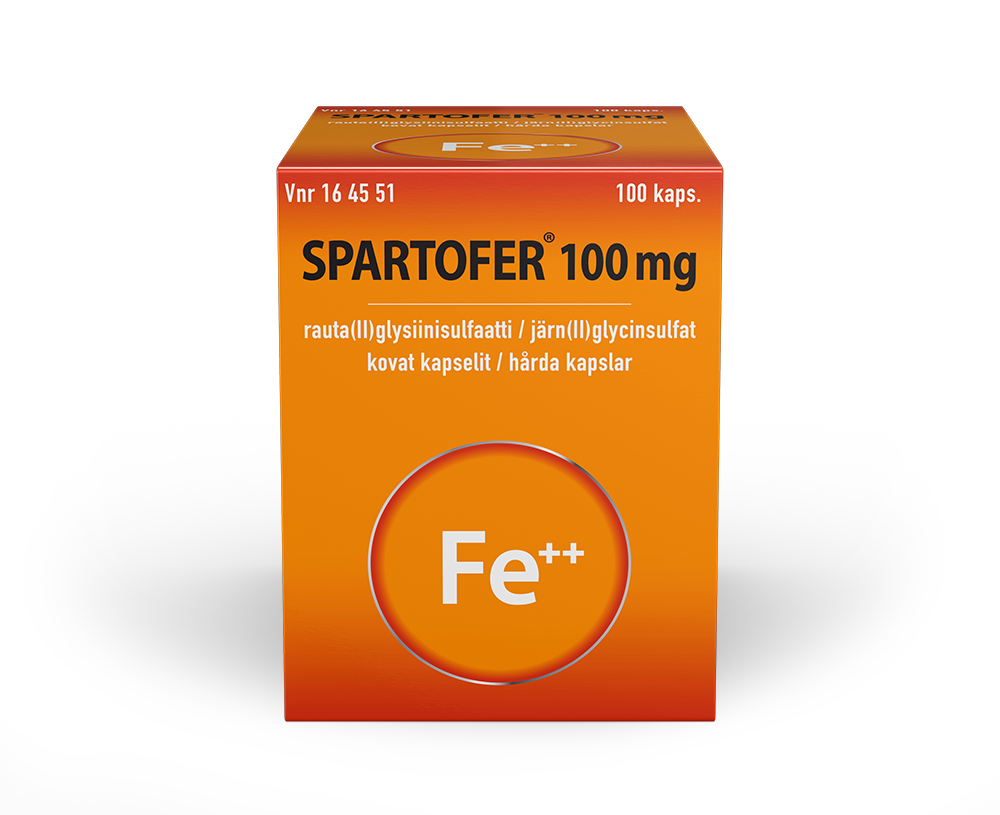 SPARTOFER 100 Mg 1 100fol Apteekkipiste Verkkoapteekki SPARTOFER 100 Mg 1 100fol Apteekkipiste Verkkoapteekki