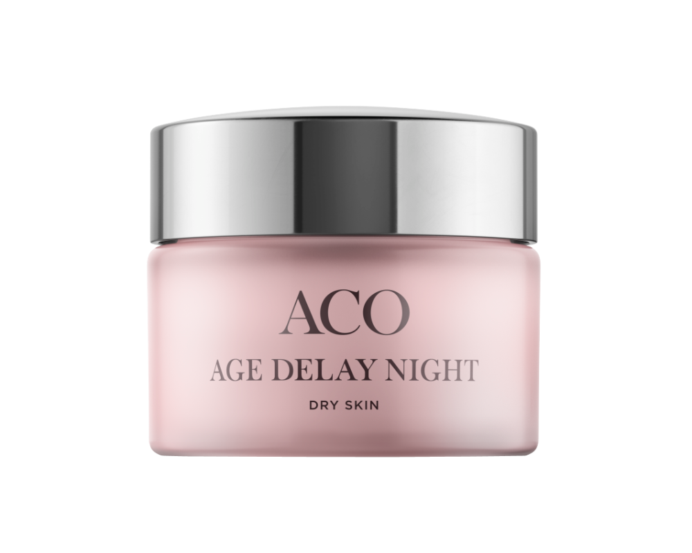 ACO Face Age Delay Night Cream Dry Skin 50 ml – Karhu Apteekki