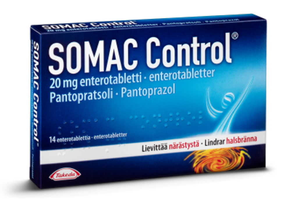 SOMAC CONTROL enterotabletti 20 mg 14 fol – Lääkeverkkokauppa.fi ...