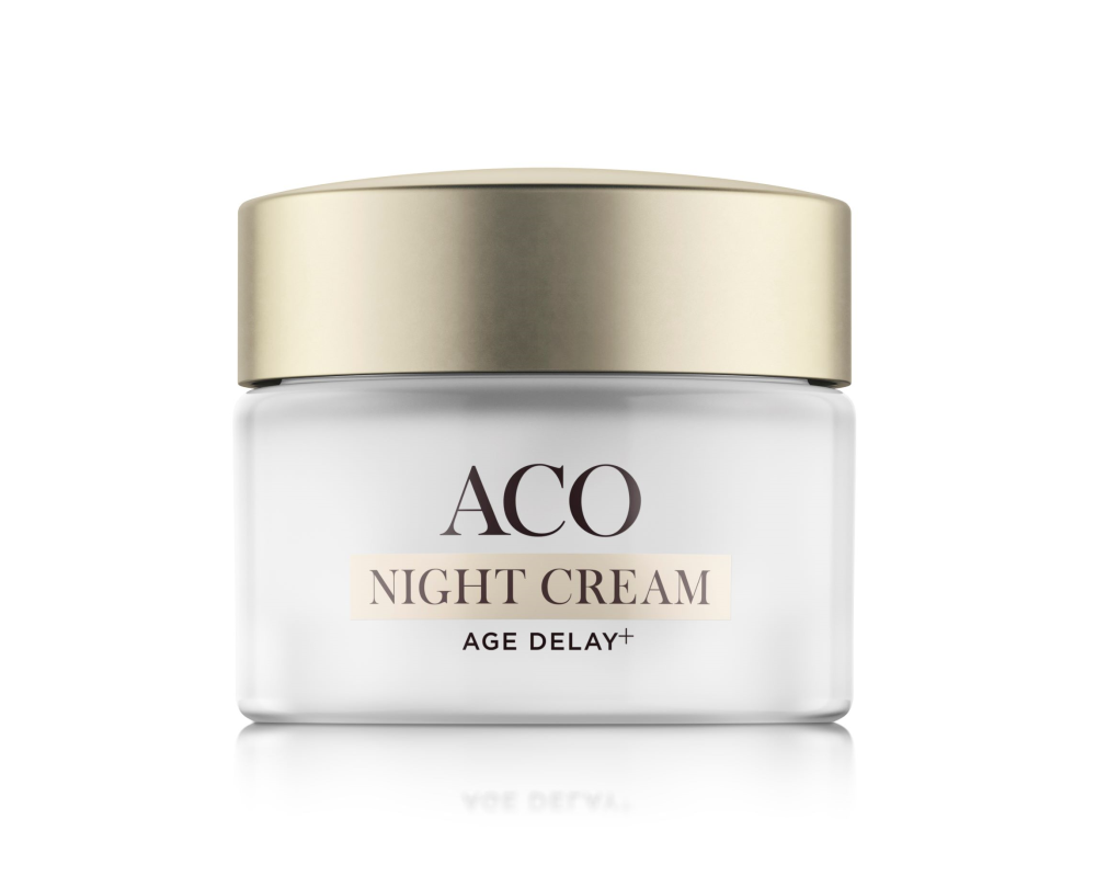 ACO FACE AGE DELAY+NIGHT CREAM HAJUSTETTU 50 ML – Karhu Apteekki